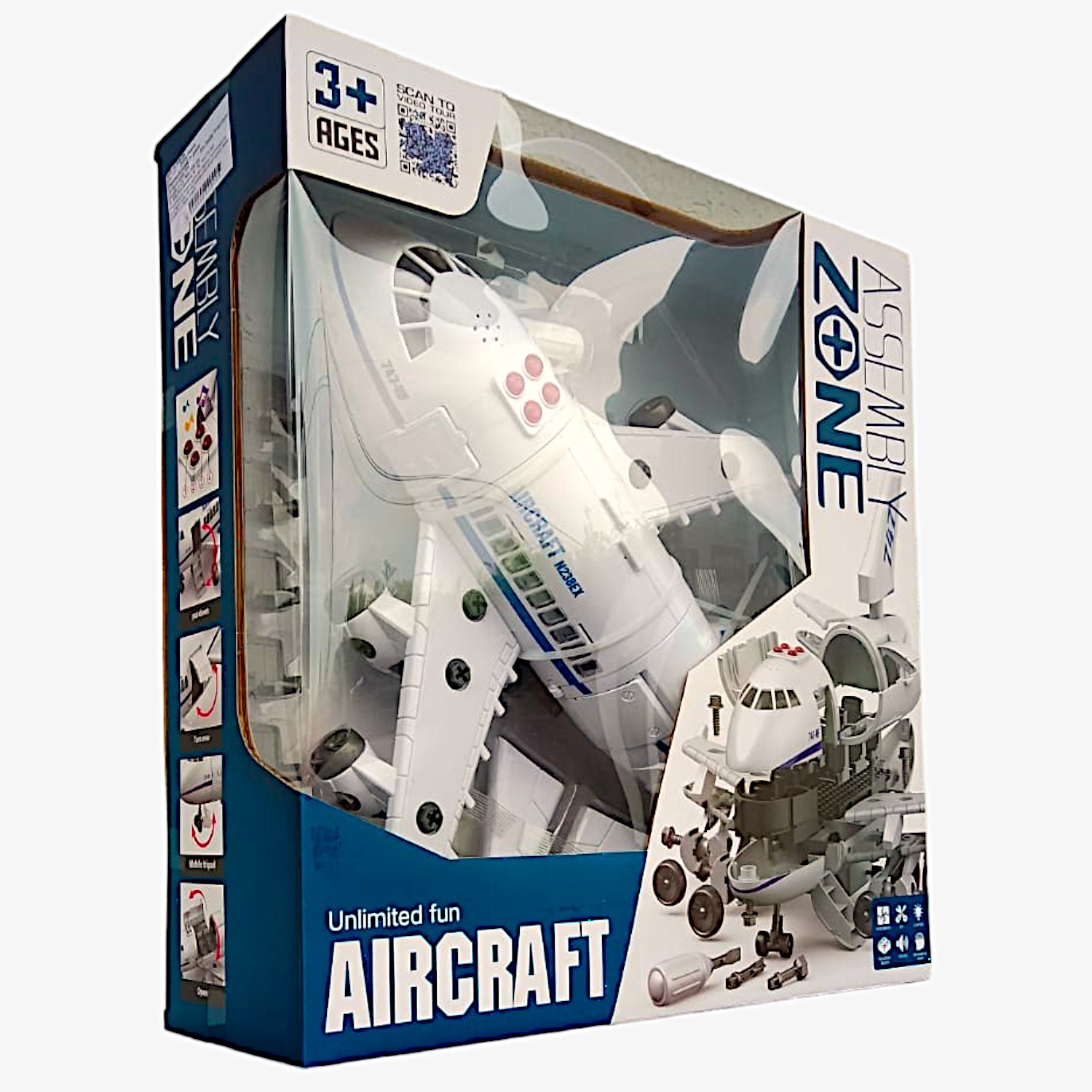 Veliki avion igračka na sklapanje | Sova Kids